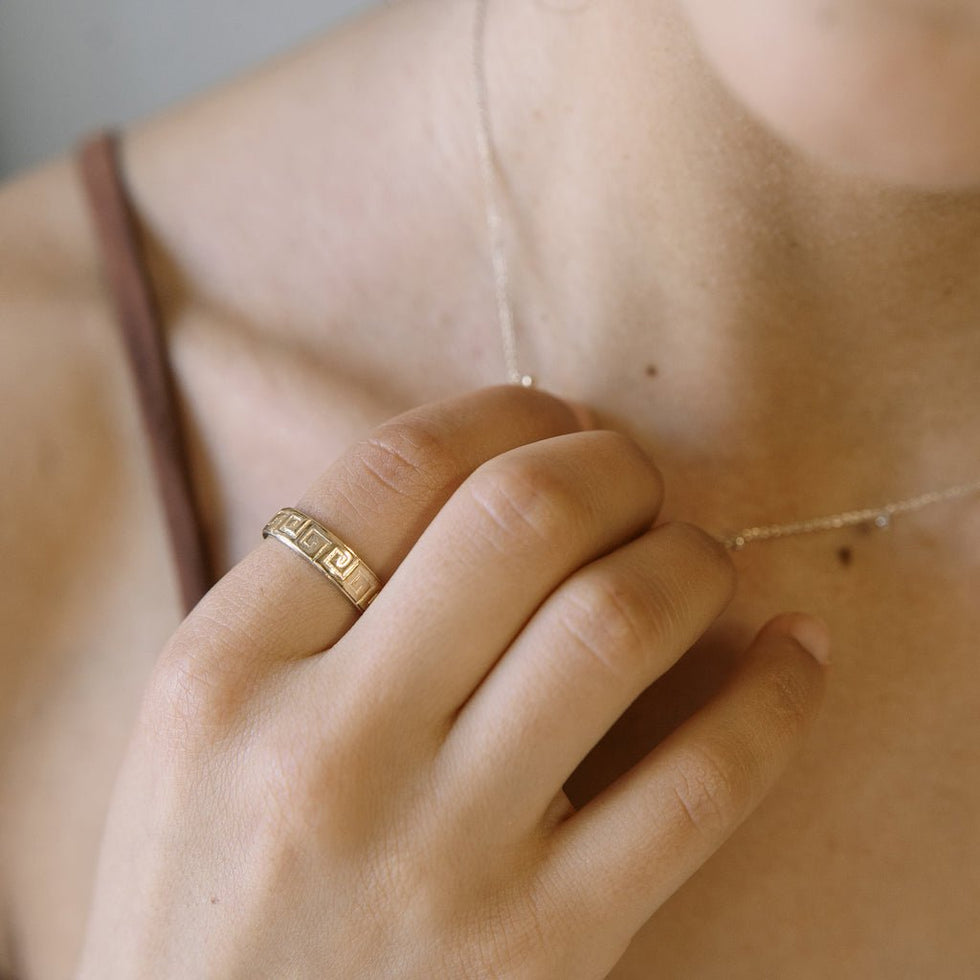 Hera Greek Ring – Honeycat Jewelry