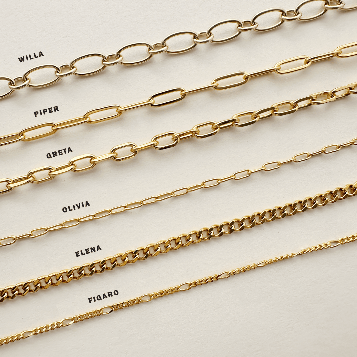 Custom Charm Necklace, Personalized and Customizable in Gold, Rose Gold ...